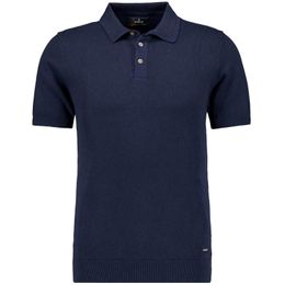 Rundhalspullover Ragman, Herren, Gr. 52, marineblau, Feinstrick, 100% Baumwolle, ohne Ausschnitt, Pullover Rundhalspullover