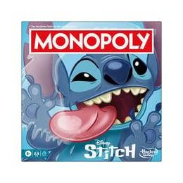 Hasbro Monopoly Disney Stitch Gesellschaftsspiel mit Stitch Spielfiguren, Brettspiel
