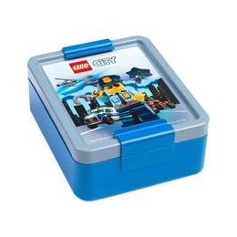 LEGO Lunch Box City, Lunch-Box blau/silber