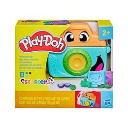 Hasbro Play-Doh Fotokamera zum Formen und Stempeln von Knetgesichtern, Spiel