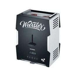 Severin Wurster WT 5005, Elektrogrill schwarz/grau, 2.000 Watt, W&uuml;rstchengrill