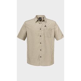 Sch&ouml;ffel Outdoorhemd SCH&Ouml;FFEL "CIRC Shirt Style Dalfoss MEN", Herren, Gr. 56, Normalgr&ouml;&szlig;en, 9990, schwarz, Oberstoff: 100% Polyester, V-Ausschnitt, Hemden Outdoorhemd