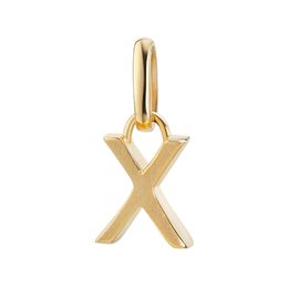 Kettenanh&auml;nger Firetti "Schmuck Geschenk Gold 333 Halsschmuck Anh&auml;nger Buchstabe Alphabet", gelbgoldfarben, Schmuckanh&auml;nger, Damen, X, Gelbgold 333, 0,83 g, Kettenanh&auml;nger