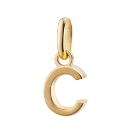 Kettenanh&auml;nger Firetti "Schmuck Geschenk Gold 333 Halsschmuck Anh&auml;nger Buchstabe Alphabet", gelbgoldfarben, Schmuckanh&auml;nger, Damen, C, Gelbgold 333, 0,83 g, Kettenanh&auml;nger