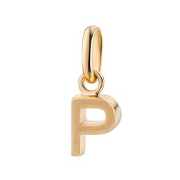Kettenanh&auml;nger Firetti "Schmuck Geschenk Gold 333 Halsschmuck Anh&auml;nger Buchstabe Alphabet", gelbgoldfarben, Schmuckanh&auml;nger, Damen, P, Gelbgold 333, 0,83 g, Kettenanh&auml;nger