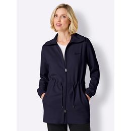 Sweatjacke Catamaran, Damen, Gr. 52/54, marine, 70% Viskose, 27% Polyester, 3% Elasthan, Sweatjacken Sweatjacke