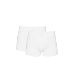 JOOP! Boxershorts JOOP "Everyday", Herren, Gr. XXL, wei&szlig;, Single Jersey, Obermaterial: 95% Baumwolle, 5% Elasthan, k&ouml;rpernah, Unterhosen Boxershorts, ohne Eingriff, elastischer Bund, in weicher Single-Jersey Qualit&auml;t