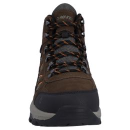 Wanderschuh Hi-Tec "Hi-Tec Stiefel Bandera Expedition Wp", Herren, Gr. 46, Normalschaft, eiffelturm, vintage, khaki, aprikosenorange, Obermaterial: 60% Rindswildleder/30% Kunstfell/10% Synthetik Futter: 100% Textil Innensohle: 90% EVA/10% Textil Laufsohle: 100% Synthetik, Schuhe Wanderschuh