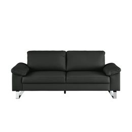 Max Schelling Ledersofa mit Kufengestell Maximum schwarz Ma&szlig;e (cm): B: 204 H: 86 T: 97.0 Sofas > Sofas nach Material > Ledersofas &raquo; Sofa DE