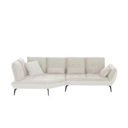 Vito Ecksofa mit Sitztiefenverstellung Ticona creme Ma&szlig;e (cm): B: 320 H: 93 T: 169.0 &raquo; M&ouml;bel Kraft