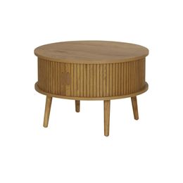 M&ouml;bel Kraft Couchtisch holzfarben Ma&szlig;e (cm): H: 40 &Oslash;: 60.0 &raquo; M&ouml;bel Kraft