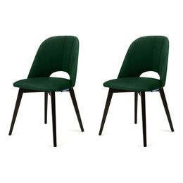 KONSIMO Polsterstuhl 2er-Set gr&uuml;n Ma&szlig;e (cm): B: 48 H: 86 &raquo; M&ouml;bel Kraft