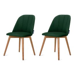KONSIMO Polsterstuhl 2er-Set gr&uuml;n Ma&szlig;e (cm): B: 48 H: 86 &raquo; M&ouml;bel Kraft
