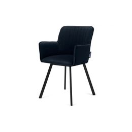 KONSIMO Polsterstuhl blau Ma&szlig;e (cm): B: 56 H: 84 &raquo; M&ouml;bel Kraft