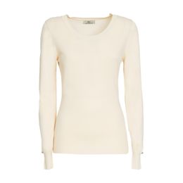 Influencer Pullover Damen Gr&ouml;&szlig;e S beige