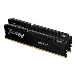 Kingston FURY&trade; Beast DDR5 Speicher 64GB 6400MT/s CL32 DIMM (2er-Kit) Schwarz EXPO