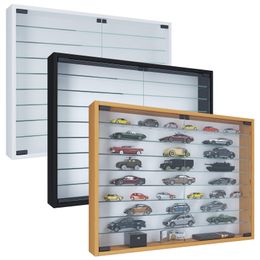 Vcm Glasvitrine h&auml;ngend Vitrine Glas mit ESG-Sicherheitsglas Ma&szlig;e: H. 60 x B. 80 x T. 10 cm H&auml;ngevitrine Glas Modern und platzsparend Glas Vitrinenschrank - Mandosa XXL