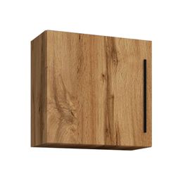 Vcm Holzregal h&auml;ngend platzsparendes Regal Ma&szlig;e: H. 50 x B. 50 x T. 30 cm Elegantes Regal h&auml;ngend Aufbewahrungsregal B&uuml;cherregal Wandboard - Arila M