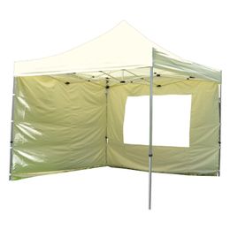 Vcm PROFI Pavillon Ma&szlig;e ca. 3x3 m wasserabweisende 270 g/m&sup2; PE Plane Partyzelt Gartenzelt