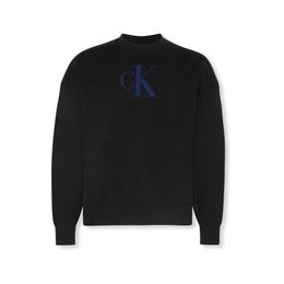 Calvin Klein Jeans Pullover Herren Gr&ouml;&szlig;e L blau / schwarz