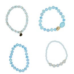 Gina Benotti 4 Damen Armb&auml;nder im Set