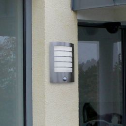 ECO-Light LED-Au&szlig;enwandleuchte Slim mit Bewegungssensor IP44