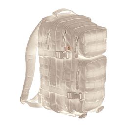 Rucksack Brandit "Brandit Herren Medium US Cooper Backpack", Damen, Gr. onesize, schwarz, Polyester, Rucks&auml;cke Rucksack