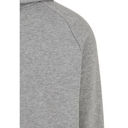 Urban Classics Herren Rundhalspullover "Urban Classics Herren Blank Hoody"grau, Gr. M, unifarben, 65% Baumwolle, 35% Polyester, Pullover