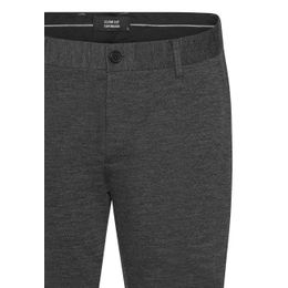Stoffhose Clean Cut Copenhagen "Clean Cut Copenhagen Copenhagen Brendon Jersey Pants", Herren, Gr. M, US-Gr&ouml;&szlig;en, schwarzgrau, 75% Polyester, 22% Viskose, 3% Elasthan, unifarben, normal, Hosen Stoffhose
