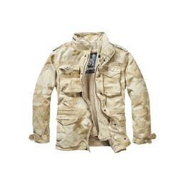 Brandit Herren Winterjacke "Brandit Herren M-65 Giant Jacket"sand camouflage, Gr. S, mehrfarbig, 100% Baumwolle, Jacken