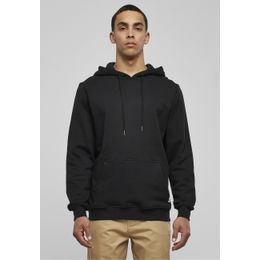 Urban Classics Herren Rundhalspullover "Urban Classics Herren Organic Basic Hoody"schwarz, Gr. S, unifarben, 100% Baumwolle, Pullover