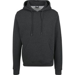 Urban Classics Herren Kapuzenpullover "Urban Classics Herren Basic Terry Hoody"charcoal, Gr. S, unifarben, 65% Baumwolle, 35% Polyester, Pullover