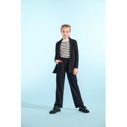 Schlupfhose KIDS Only "KOGGEGGO LIFE LONG PANT JRS NOOS", M&auml;dchen, Gr. 140, N-Gr, schwarz, Web, Obermaterial: 95% Polyester, 5% Elasthan, unifarben, bequem lang, Hosen Schlupfhose