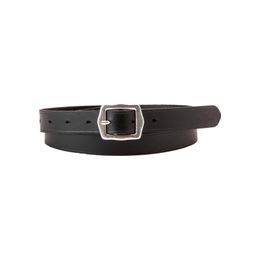 Levi's Lederg&uuml;rtel LEVI'S "WOMEN'S LUX LEATHER BELT", Damen, Gr. 80, schwarz (regular schwarz), Leder, G&uuml;rtel Lederg&uuml;rtel