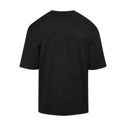 DROPSIZE Damen T-Shirt "Dropsize Herren Heavy Oversize Metal Patch Basic T-Shirt"schwarz, Gr. S, bedruckt, 100% Baumwolle, Shirts