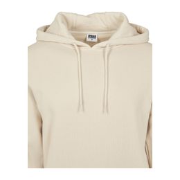 Rundhalspullover Urban Classics "Urban Classics Herren Organic Basic Hoody", Herren, Gr. L, sand, 100% Baumwolle, unifarben, Pullover Rundhalspullover