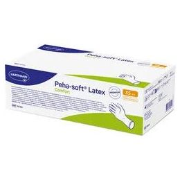 Hartmann Peha-soft Latex Comfort Einmalhandschuhe, puderfrei, VE 1000 St&uuml;ck XS