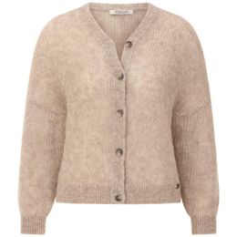 Alma & Lovis Alma & Lovis Damen-Strickjacke XL Naturmelange