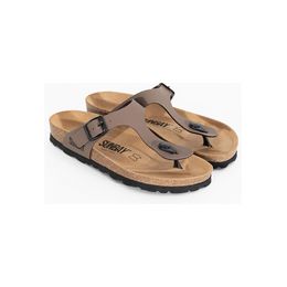 Sunbay Zehentrenner "Camelia" in Braun - 61% | Gr&ouml;&szlig;e 38 | Damen-sandalen