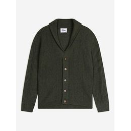 Just Cashmere Kaschmir-Cardigan "Garma" in Gr&uuml;n - 47% | Gr&ouml;&szlig;e M | Herren-pullover-cardigans