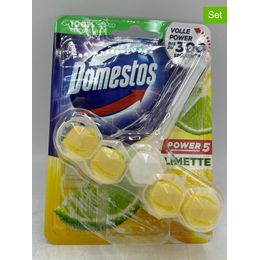 Domestos 9er-Set: WC-Steine "Power 5 Limette", 55 g - 55% | Putzutensilien
