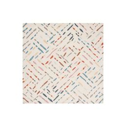 Safavieh Woll-Teppich ''Metro'' in Creme/ Bunt - 42% | Gr&ouml;&szlig;e 183x183 cm |