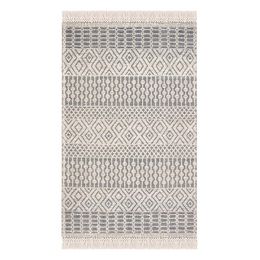 Safavieh Woll-Teppich ''Natura'' in Dunkelblau/ Creme - 44% | Gr&ouml;&szlig;e 152x244 cm |