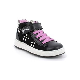 Primigi Leder-Sneakers in Schwarz/ Rosa - 51% | Gr&ouml;&szlig;e 36 | Kindersneakers