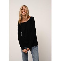 Just Cashmere Kaschmir-Pullover "Abigail" in Schwarz - 63% | Gr&ouml;&szlig;e L | Damen-pullover-cardigans