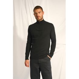 Just Cashmere Kaschmir-Pullover "Bradley" in Schwarz - 64% | Gr&ouml;&szlig;e M | Herren-plussize