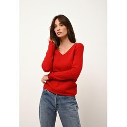 Just Cashmere Kaschmir-Pullover "Joan" in Rot - 65% | Gr&ouml;&szlig;e S | Damen-pullover-cardigans
