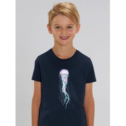 WOOOP Shirt "Space Jelly" in Dunkelblau - 58% | Gr&ouml;&szlig;e 152 | Kinder-oberteile