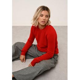 Just Cashmere Kaschmir-Pullover "Helen" in Rot - 64% | Gr&ouml;&szlig;e M | Damen-pullover-cardigans