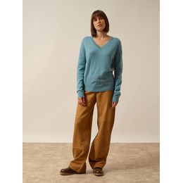 Just Cashmere Kaschmir-Pullover "Nora" in Hellblau - 65% | Gr&ouml;&szlig;e S | Damen-pullover-cardigans